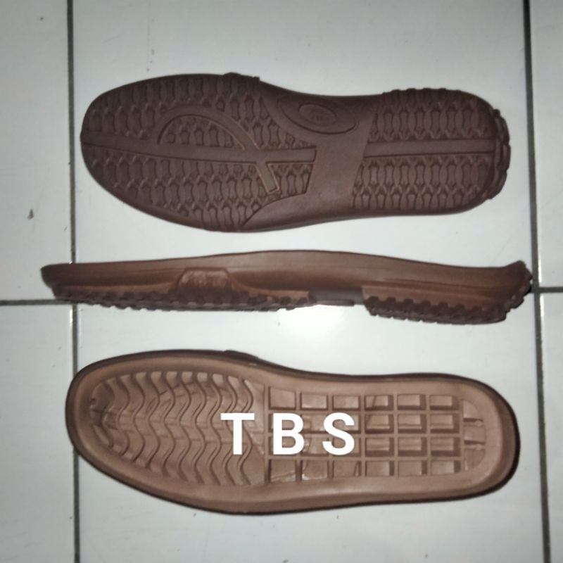 Jual outsole ( TUM ) alas sepatu casual formal pria coklat 38-43 ...