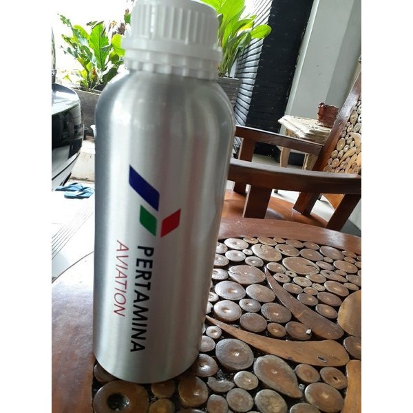 Jual BOTOL SAMPEL AVTUR 1 L ALUMINIUM TERMASUK SUMBAT TUTUP DALAM POP ...