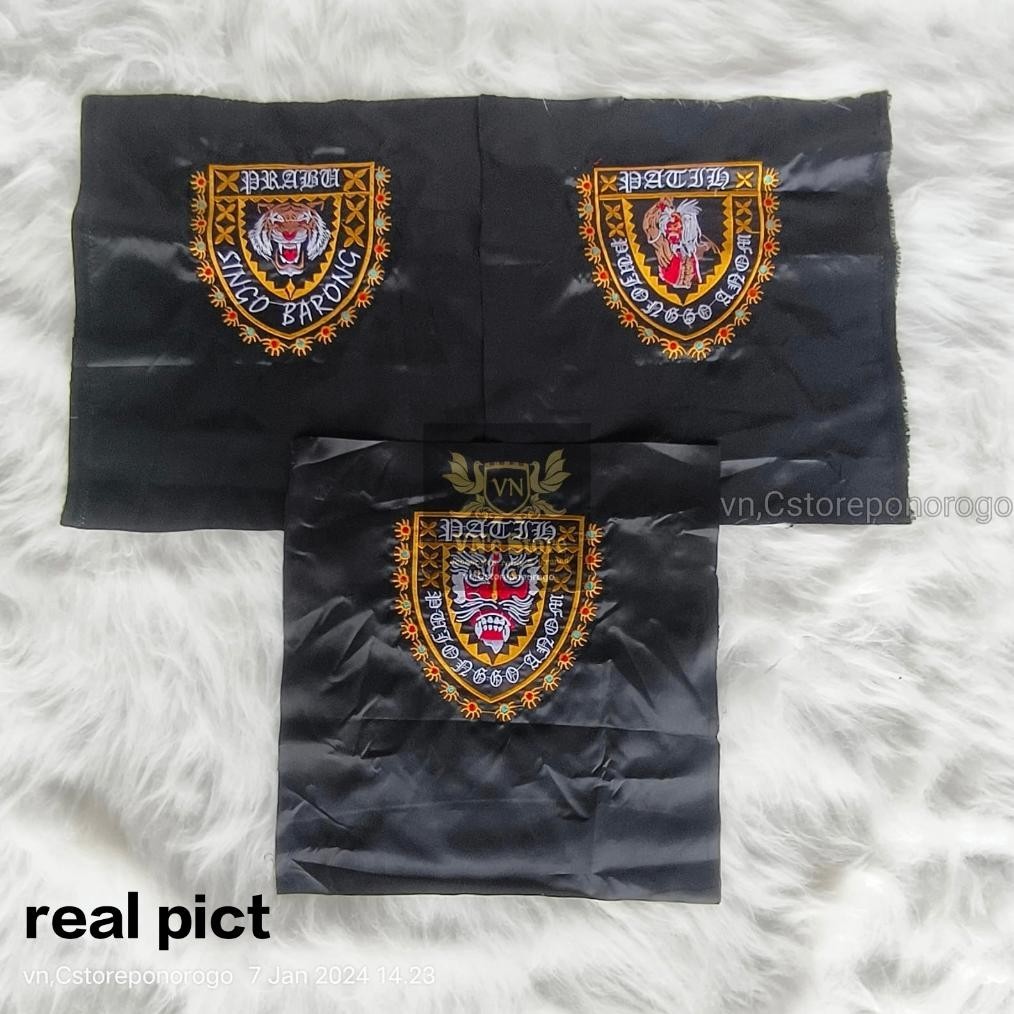 Jual Ukd-23 Embong Mentah Size Kecil Bordir Sendiri/Embong /Ganong ...