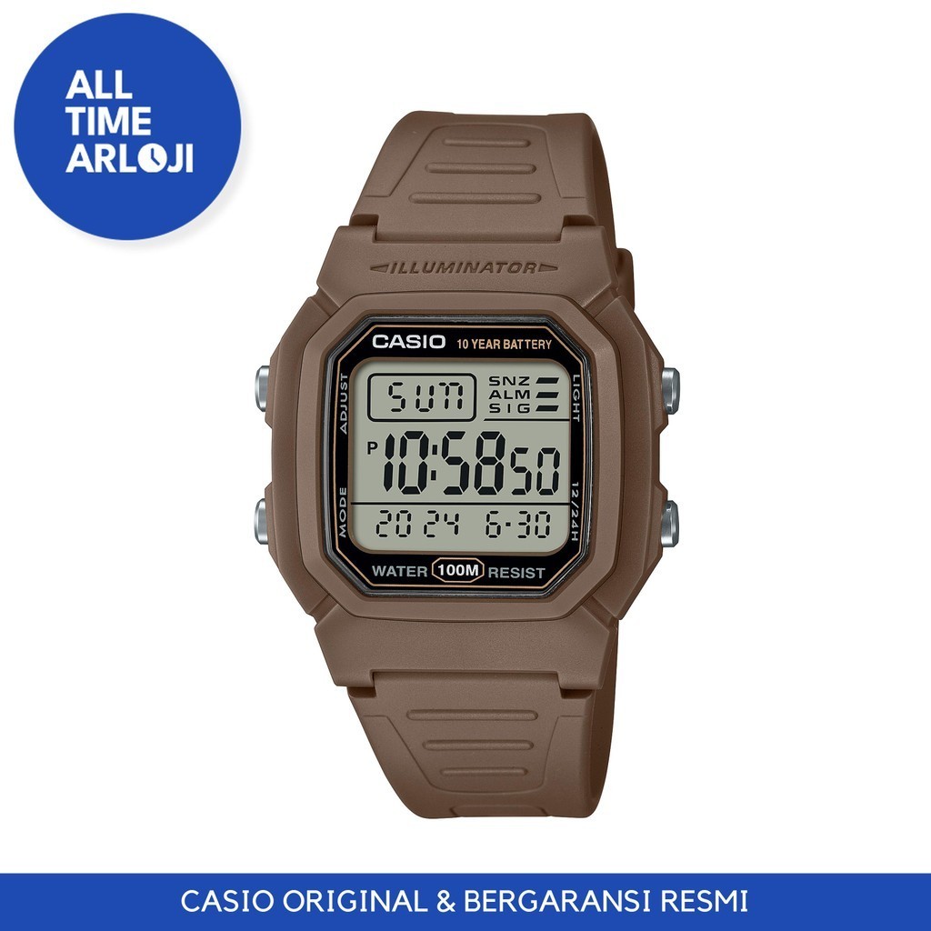 Jual Jam Tangan Casio General W-800H-5AVDF / W 800H / W800H Ori & Resmi | Shopee Indonesia