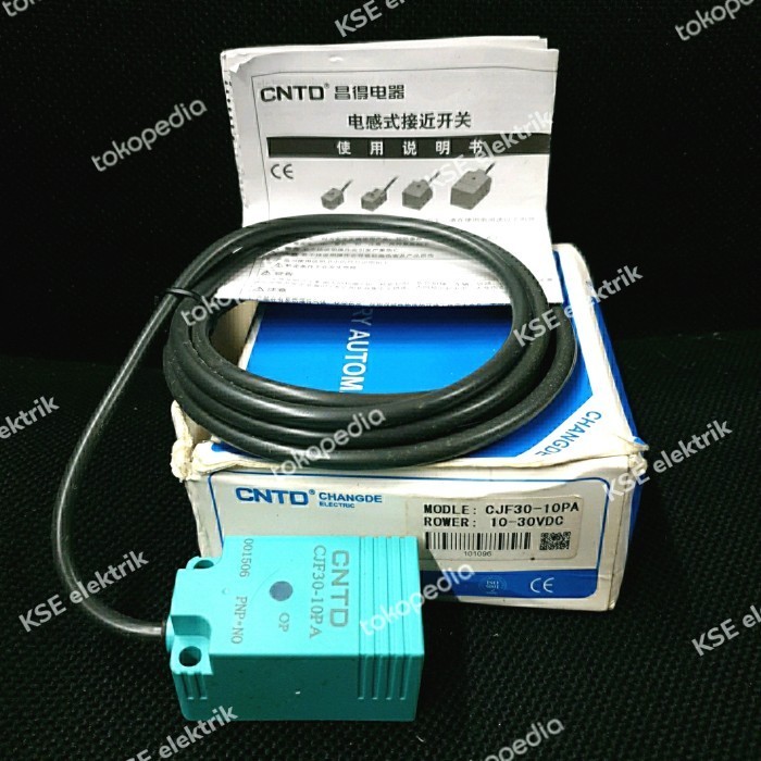 Jual SENSOR PROXIMITY INDUKTIF CJF30-10PA =PNP-NO (AUTONICS PSN30-10DP ...