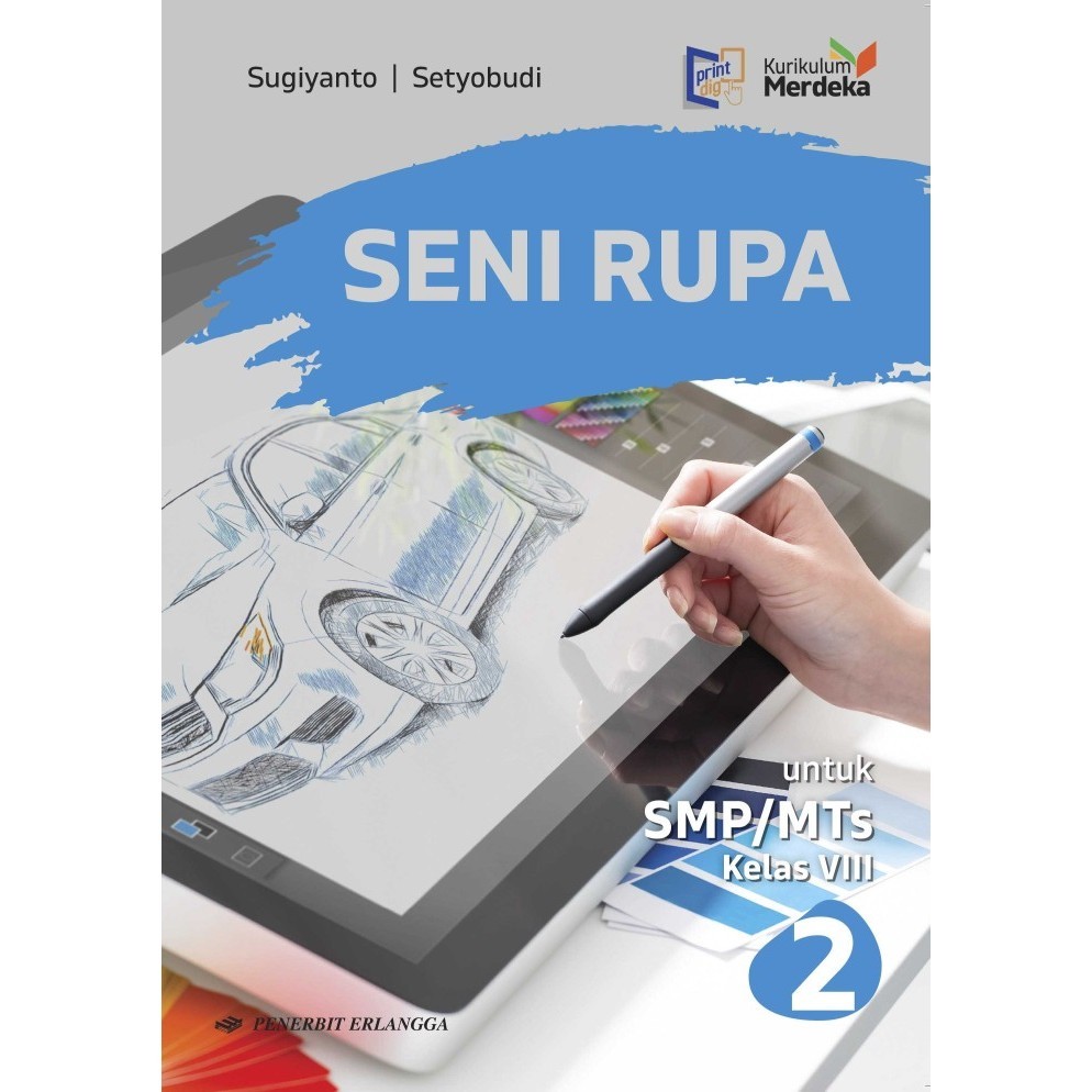 Jual 0037400020 - BUKU ERLANGGA (ORIGINAL) SENI RUPA SMP/MTS KELAS 8 KURIKULUM MERDEKA | Shopee ...