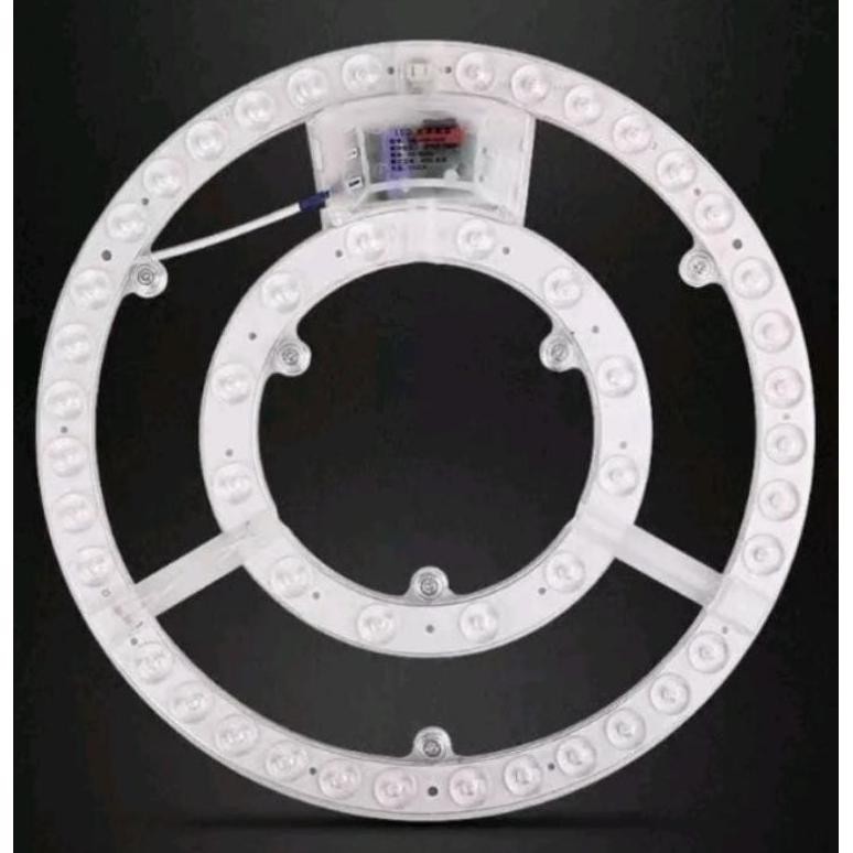Jual Modul Lampu Led Ring Panel Bulat 36W 48W 220V / Lampu Modul Plafon ...