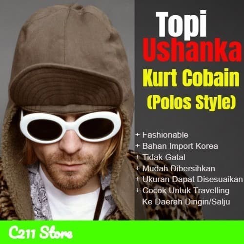 Jual Topi Rusia - Topi Ushanka - Topi Kurt Cobain - Topi Nirvana ...