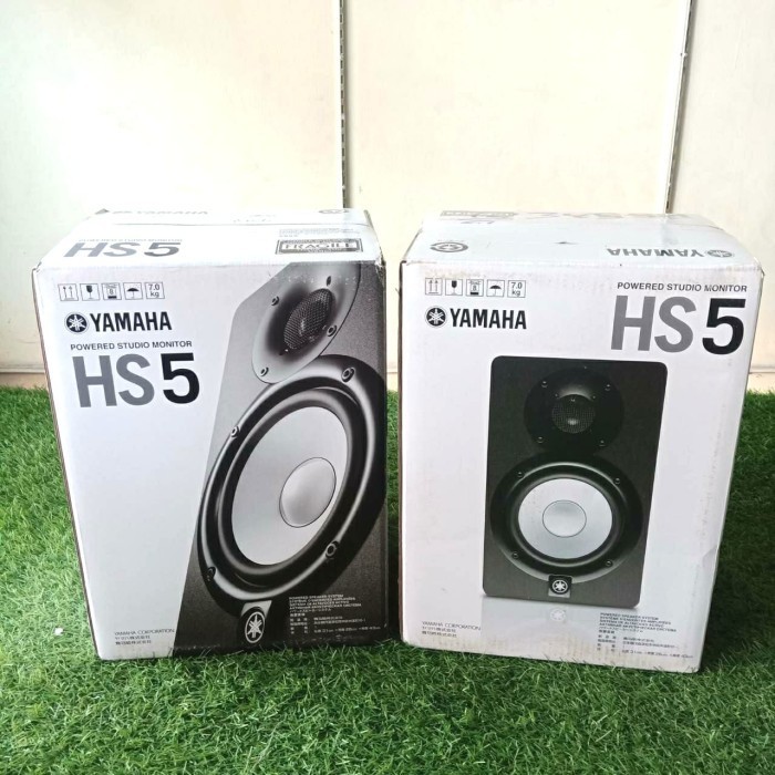 Jual Yamaha Speaker Monitor Hs 5 / Hs5 / Hs-5 Flat Speaker Original | Shopee Indonesia