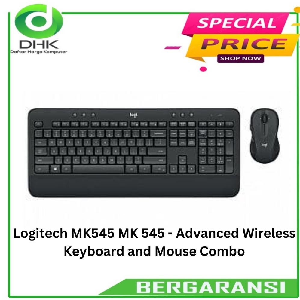 Jual Logitech Mk545 Mk 545 - Advanced Wireless Keyboard And Mouse Combo ...