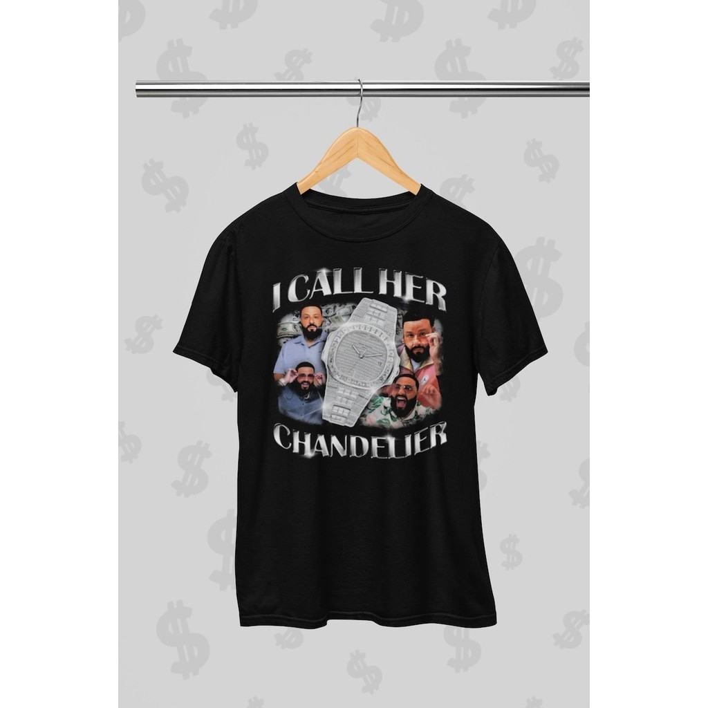 Jual Saya Memanggilnya Lampu Gantungnya Kaus DJ Khaled Kaus Grafis DJ ...
