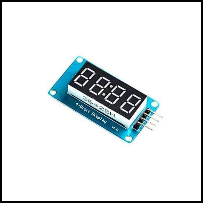 Jual TERBARU 4 BITS 7 SEGMENT TM1637 DIGITAL TUBE LED DISPLAY MODULE ...
