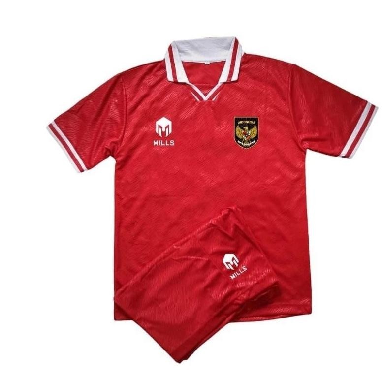 Jual Stelan Jersey Futsal Jersey Bola Timnas Indonesia Home Dan Away ...