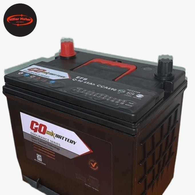 Jual AKI KERING MOBIL GO BATTERY Q90 Q85 115D23L I STOP MAZDA 2 CX5 65AH | Shopee Indonesia