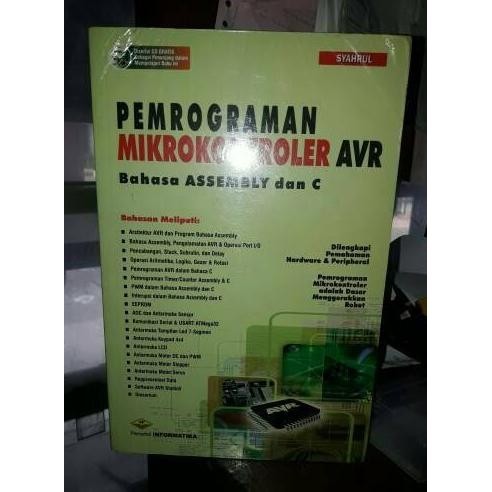Jual Harga Spesial! Pemrograman Mikrokontroler Avr Bahasa Assembly Dan C + Cd Tutorial | Shopee ...