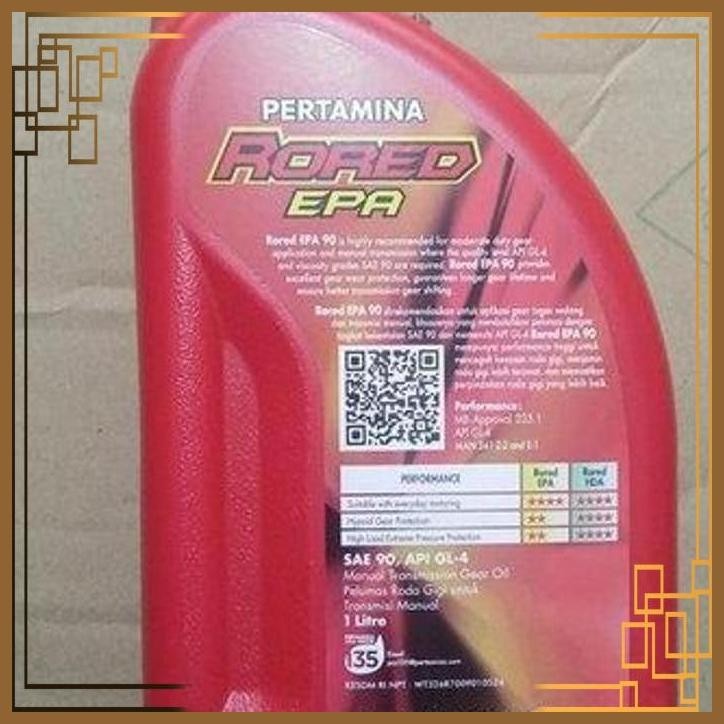 Jual [GSBL] OLI TRANSMISI GARDAN GEAR RORED PERTAMINA SAE 90 EPA GL4 1 ...