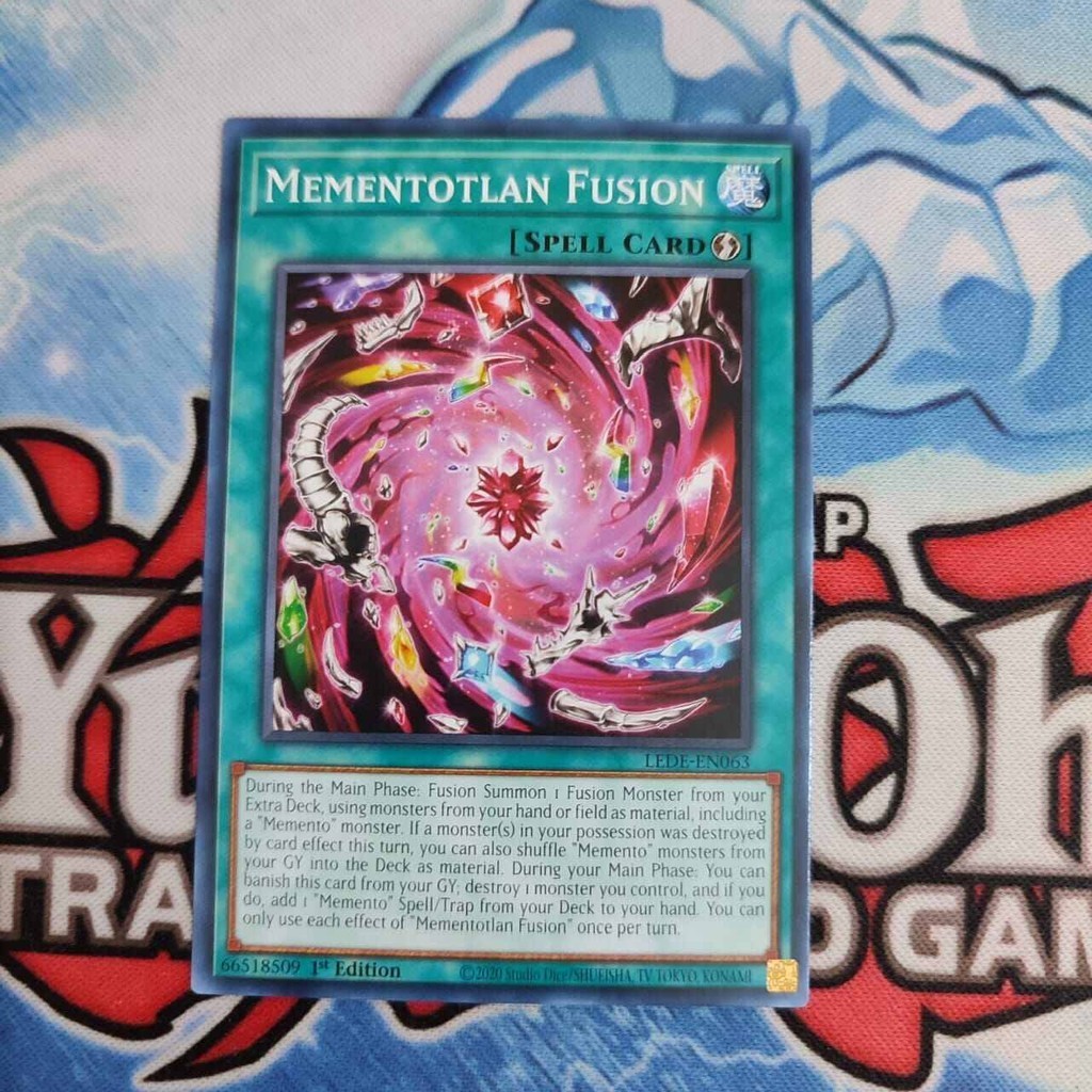 Jual yugioh mementotlan fusion LEDE common original | Shopee Indonesia