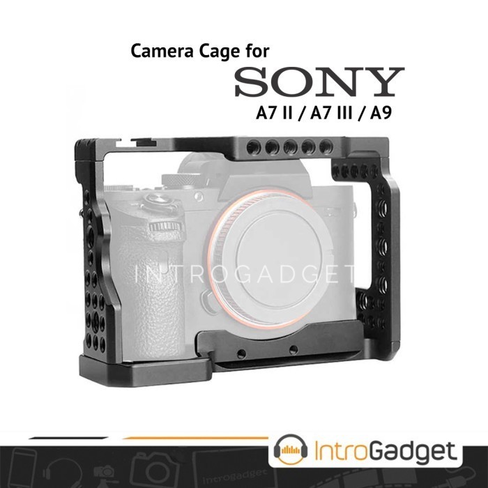Jual Cage Rig Sony A7Ii A7Iii Smallrig Uurig Andoer Plate Metal ...
