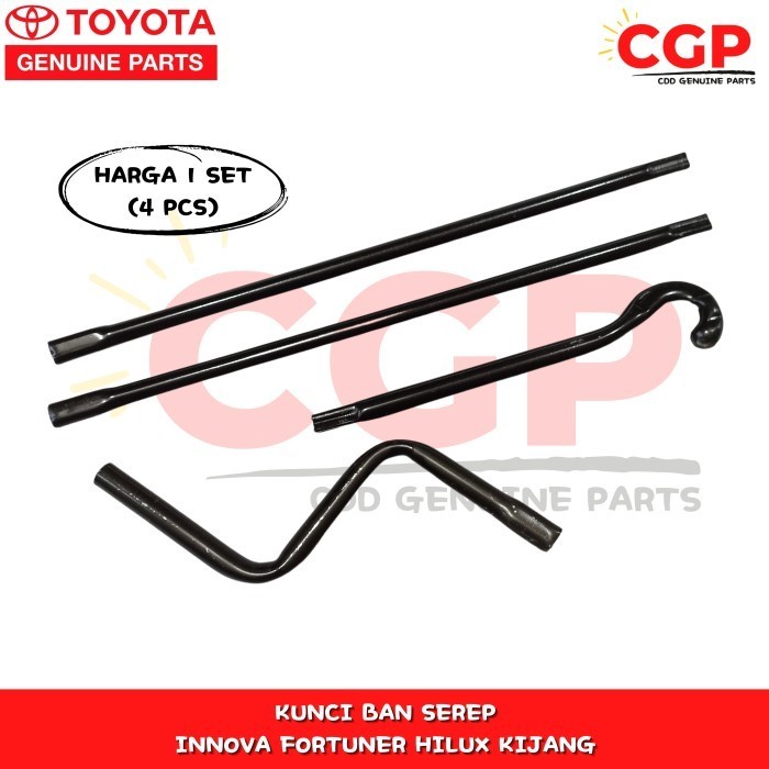 Jual Kunci Ban Serep Innova Fortuner Hilux Kijang Universal 1 Set ...