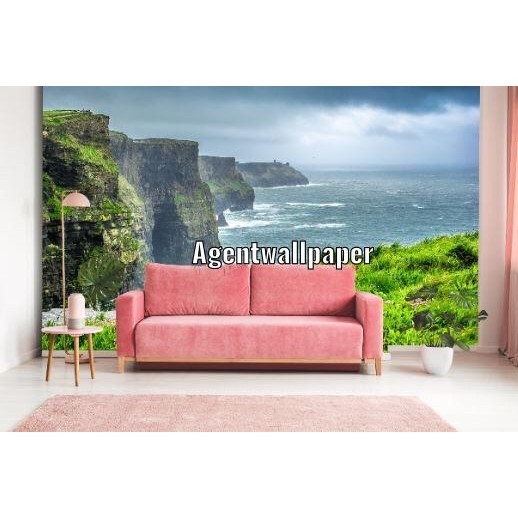 Jual Photowall Mural Dinding Wallpaper Mural Pemandangan Alam Sawah ...