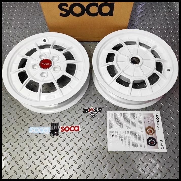 Jual Velg Soca R-Ac 12Inc Front & Rear Vespa Sprint Primavera S Lx Lxv ...
