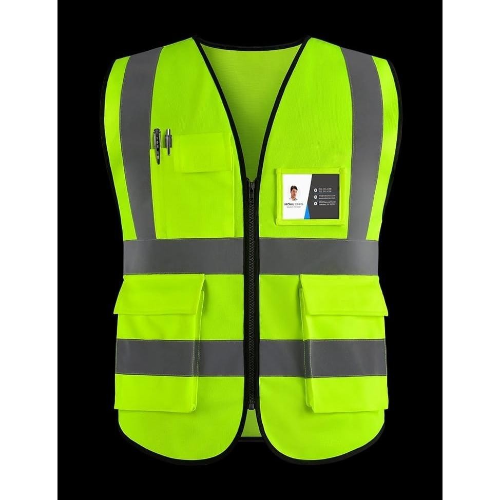 Jual ROMPI SAFETY PROYEK ID HOLDER 5 SAKU / ROMPI REFLEKTIF - XL COD ...