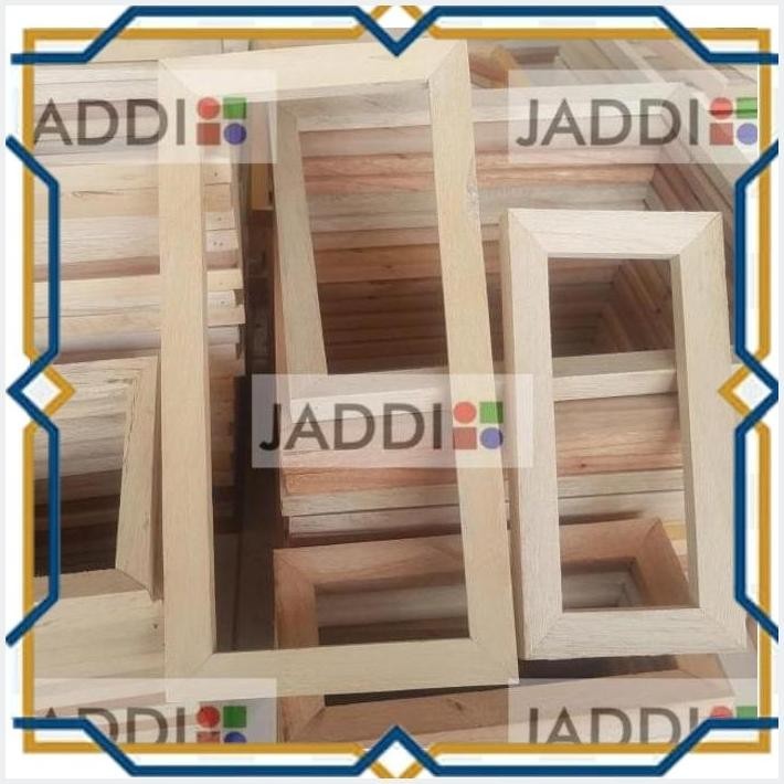 Jual [TJL] SPANRAM KANVAS 10X10 CM [SIZE KECIL] BINGKAI FRAME KAYU ...