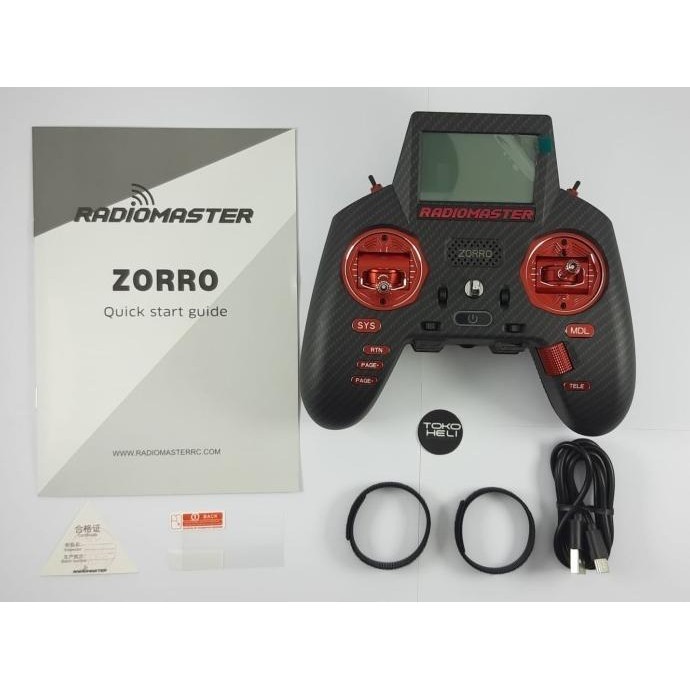 Jual RadioMaster Zorro Max ELRS 2.4Ghz ExpressLRS Radio Controller TX ...