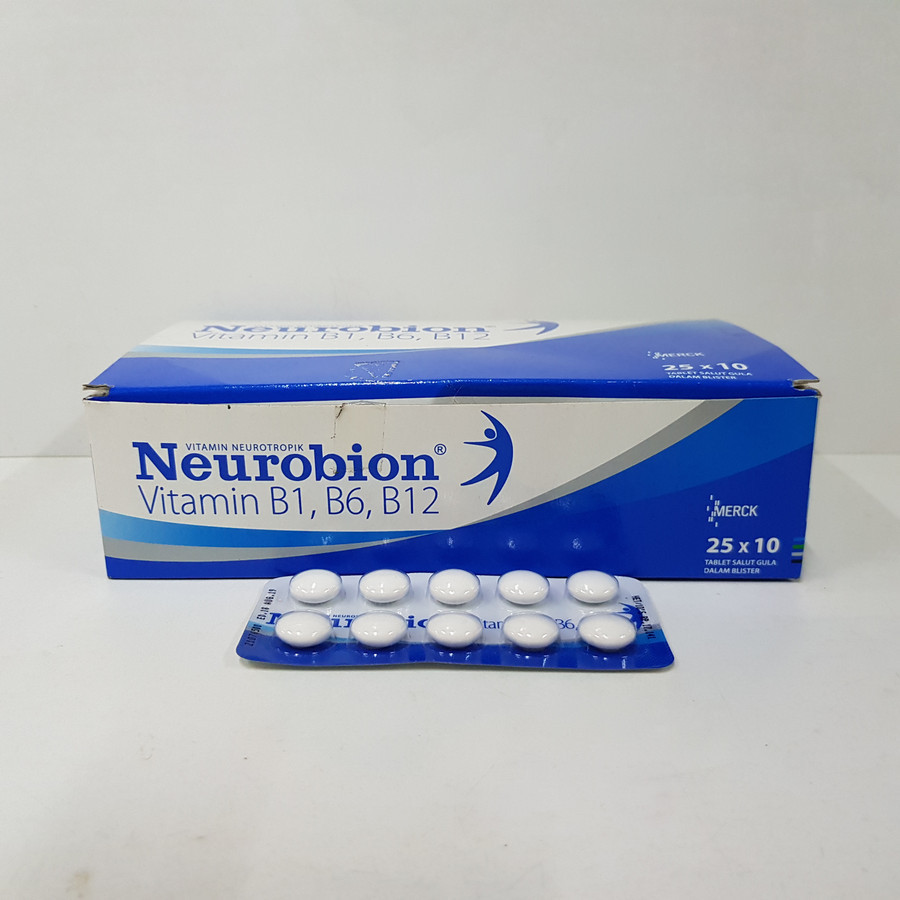 Jual Neurobion Biru / Strip isi 10 Tablet | Shopee Indonesia