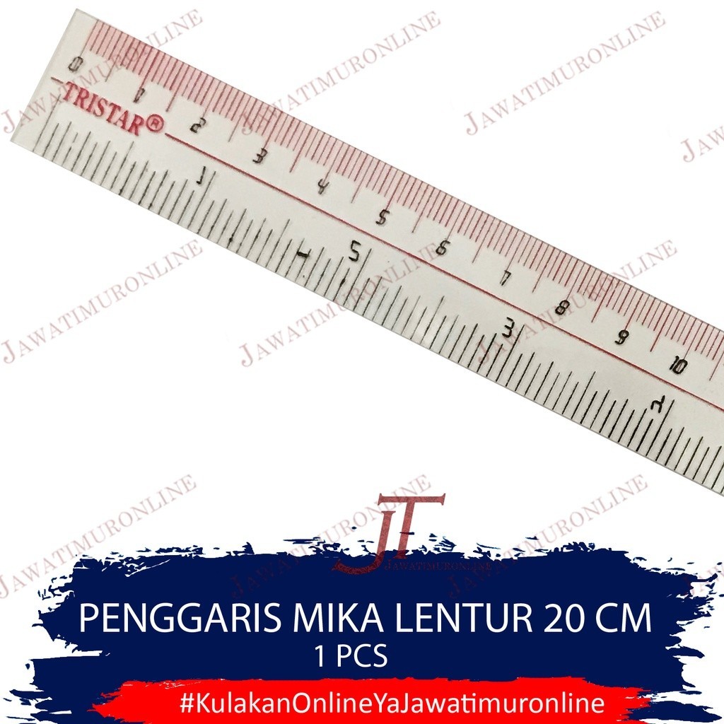 Jual Penggaris Mika Lentur 20 cm | Shopee Indonesia