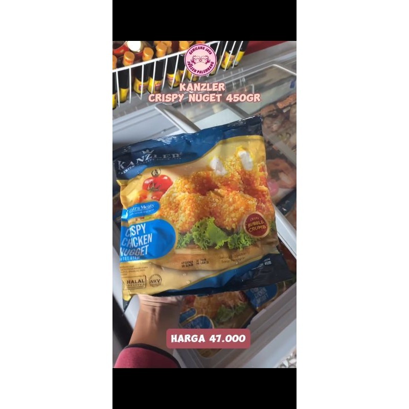 Jual kanzler crispy nuget 450gr | Shopee Indonesia