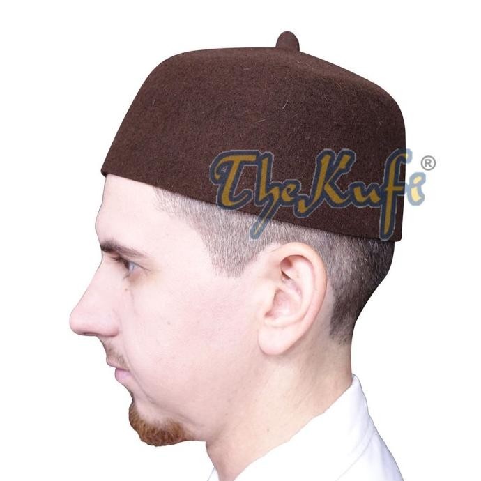Jual Kopiah Atau Peci Tarbus Warna Coklat Bahan Asli Wol Domba | Shopee ...