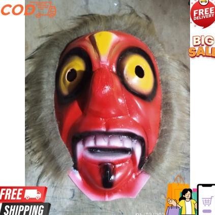 Jual Topeng Reog Jaranan Barongan Barongsai Macan Harimau Topeng Kera ...