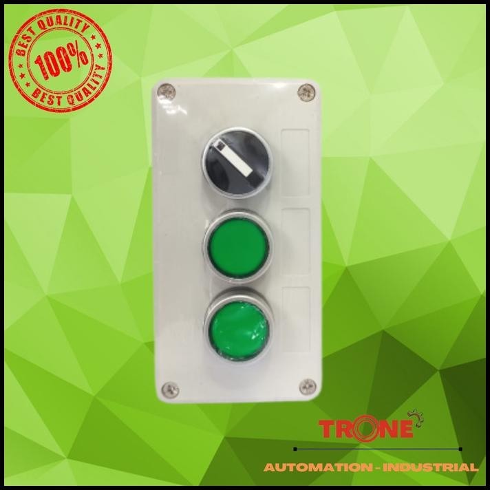 Jual HOT DEAL GREEN GREEN MOMENTARY SWITCH EMERGENCY STOP LATCHING PUSH ...