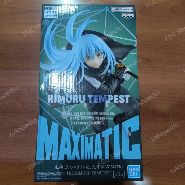 Jual Action Figure Tensura Maximatic Rimuru Tempest Banpresto Bandai ...