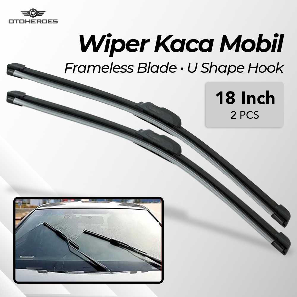 Jual Wiper Kaca Mobil Frameless Blade U Shape Hook - FLY-078 | Shopee ...