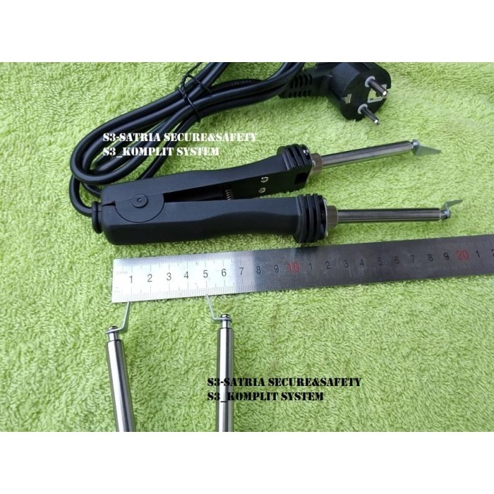 Jual Tweezer Solder Cabang 2 Mata Double Jepit Ic Smd Led Dobel ...