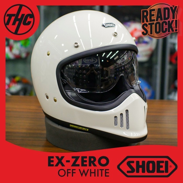 Jual SHOEI EX-ZERO OFF WHITE ORIGINAL EX ZERO FULL FACE | Shopee Indonesia