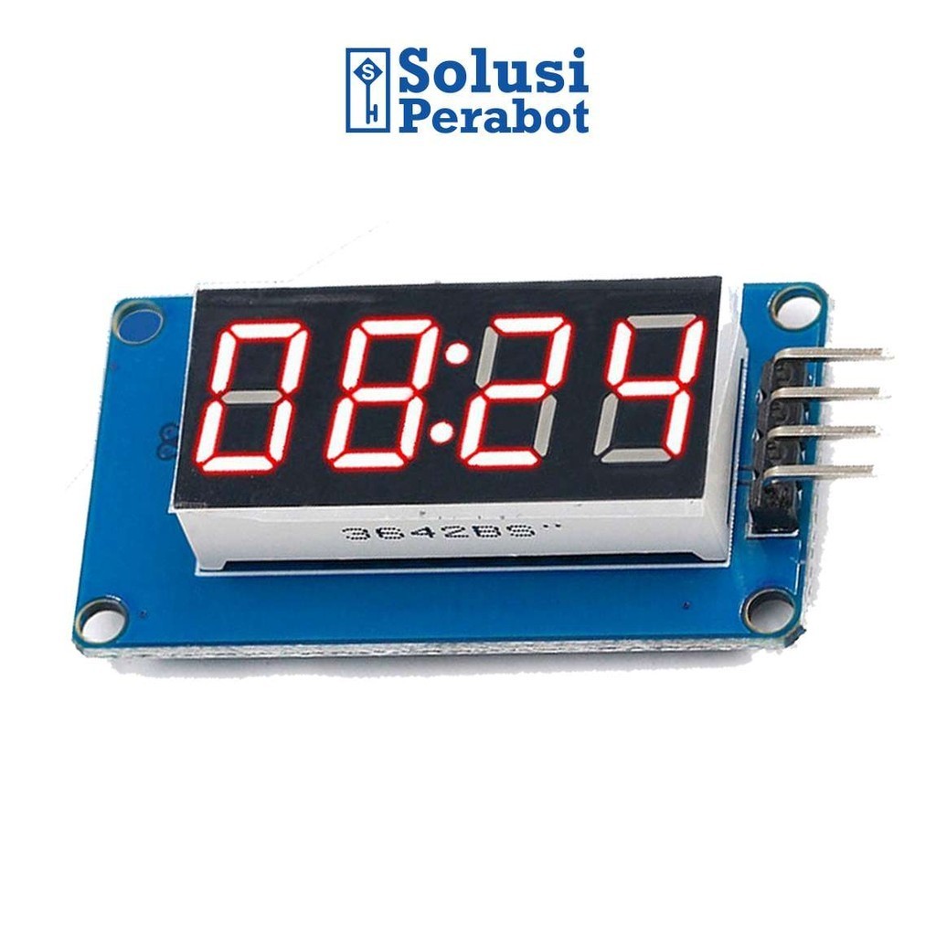 Jual TM1637 LED SP / Module 4 Bits Digital Tube Digit Bits Seven ...