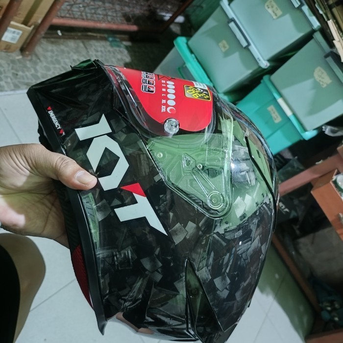 Jual Helm Kyt R2R Repaint Carbon Forged | Shopee Indonesia