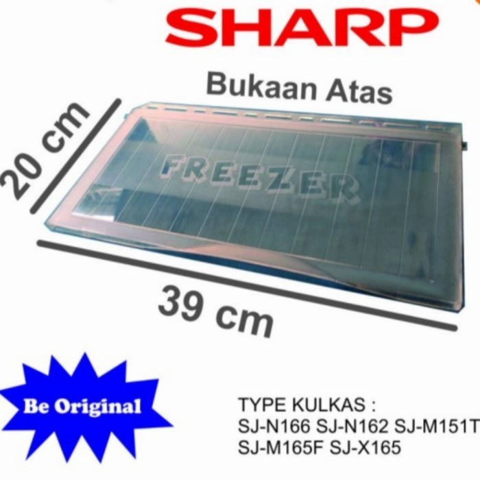 Jual Tutup freezer Sharp 1 pintu bukaan ke atas | Shopee Indonesia