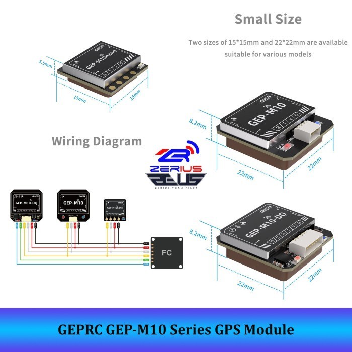 Jual Geprc Gep-M10 Series Gps Module For Fpv Drone | Shopee Indonesia