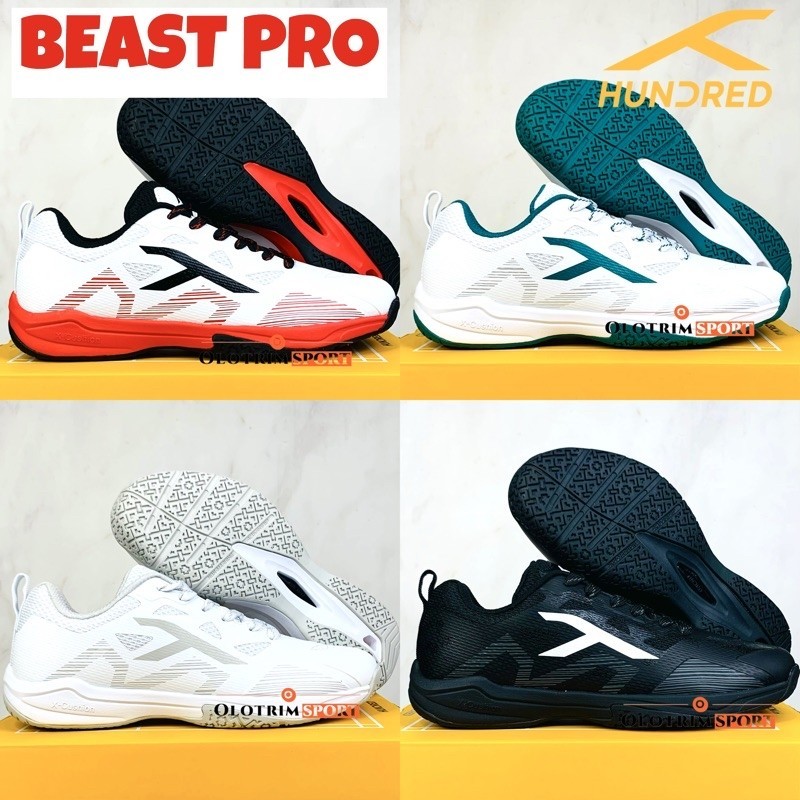 Jual Sepatu Badminton HUNDRED BEAST PRO ORIGINAL | Shopee Indonesia
