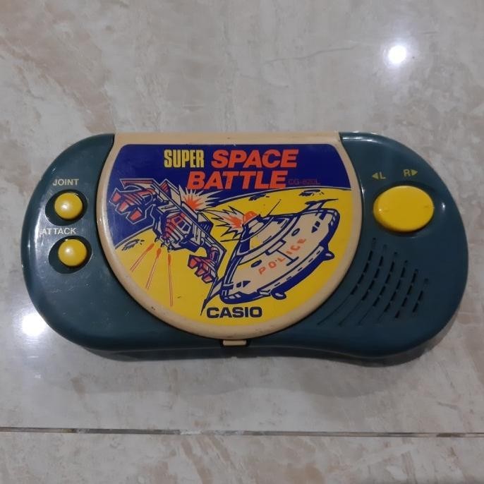 Jual Casio Space Battle Gimbot Game watch Retro 1991 Nostalgia murah ...