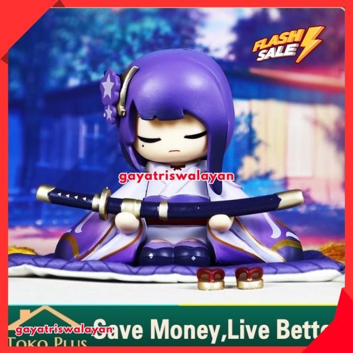 Jual RAIDEN SHOGUN GENSHIN IMPACT FIGURE CHIBI KUALITAS TERBAIK ...