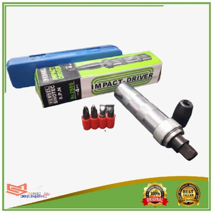 Jual Obeng Ketok 7 Pc Set Impact Driver Tekiro Vessel Japan/Nankai ...