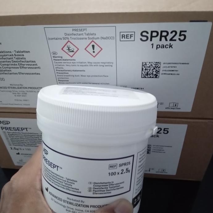 Jual Presept desinfektan 2,5 Gr isi 100 tablet | Shopee Indonesia