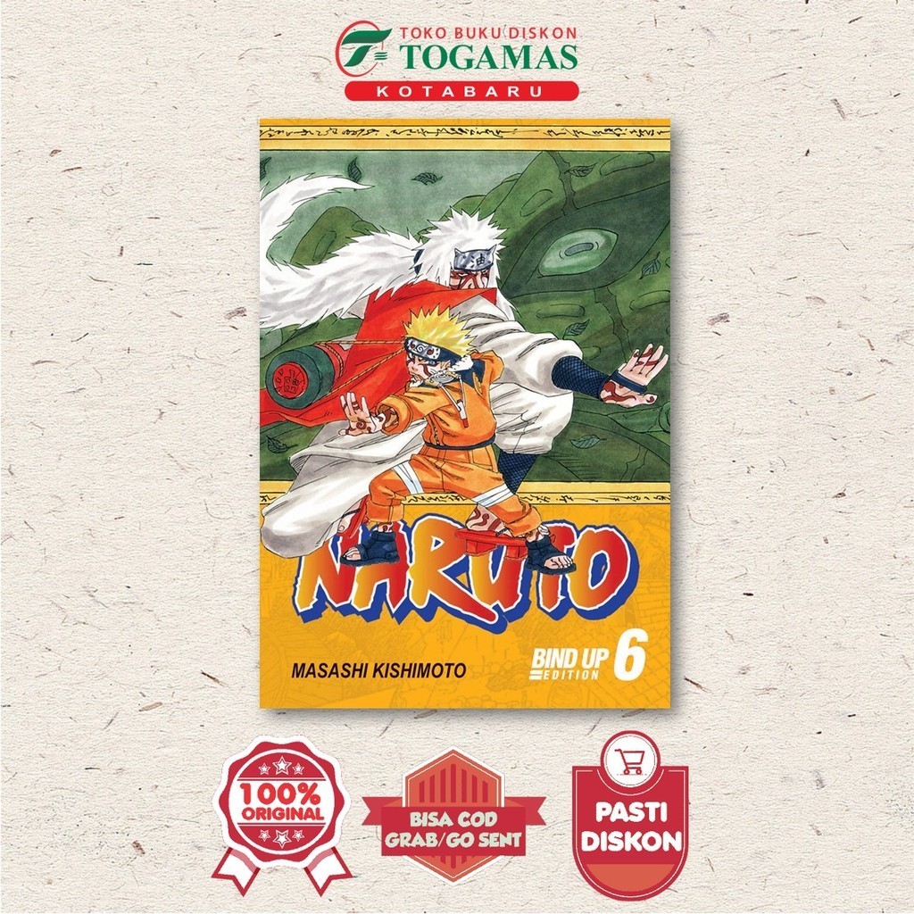 Jual Naruto Bind Up Edition 06 - Masashi Kishimoto | Shopee Indonesia