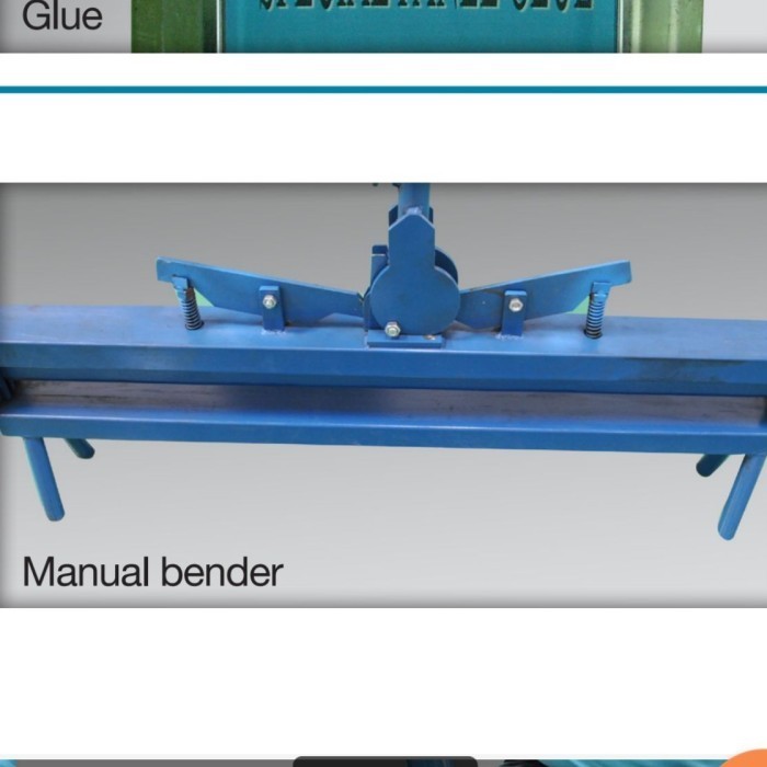 Jual Tersedia! Manual Bender Ducting/ Manual Bender Pu / Manual Bending ...
