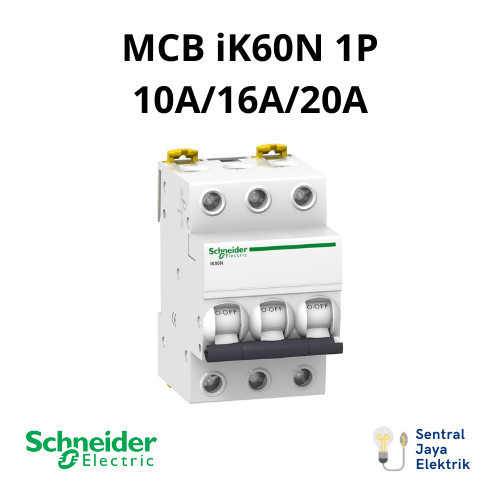 Jual Jual!! MCB iK60N 3PHASE 6A/10A/16A/20A (AMPERE) SCHNEIDER ELECTRIC | Shopee Indonesia