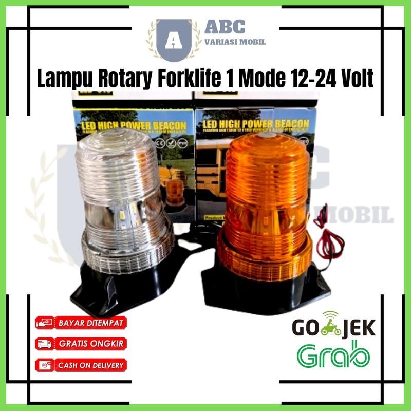 Jual Lampu Rotary Forklife Variasi Atap Mobil Truck 12-24 Volt 018 1 ...