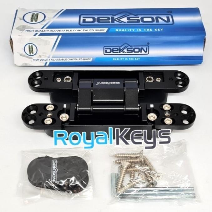 Jual Engsel Tanam Pintu Dekkson D40 D80 D120 Hitam Dekson Concealed ...