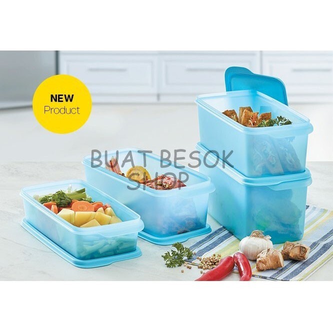 Jual Toples Dapur Kulkas Food Container Set Tupperware Freshia ...