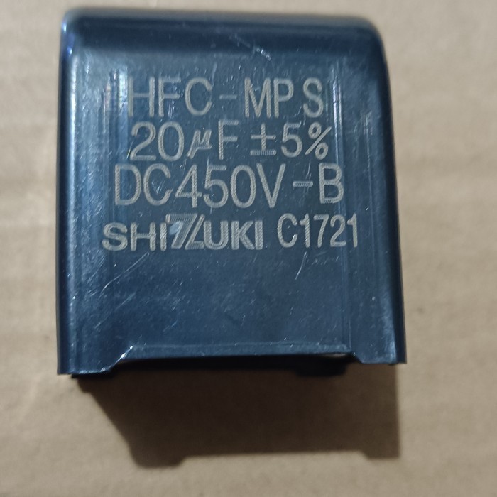 Jual kapasitor outdoor ac daikin original shizuki hfc mps 20uf dc 450v ...